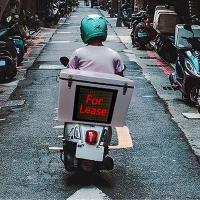 China SMD P3 3mm Led Car Advertising Display Screens For Motorbike Food Delivery for sale