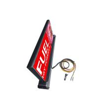 China FCC Wireless P2.5 Digital Taxi Roof LED Display Android 4G Advertising Light Box for sale