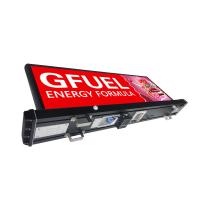 China FCC Wireless P2.5 Digital Taxi Roof LED Display Android 4G Advertising Light Box for sale
