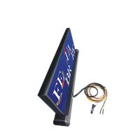 China OEM Taxi Roof LED Display P5 Outdoor LED Display Android 4G 120w for sale