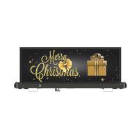 China OEM P5 Taxi Roof LED Display 5mm 960*320mm LED Display Mobiles for sale