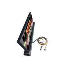China Auto Dimming P2.5 Taxi Roof LED Display 120w Display Visions LED Signs for sale