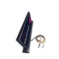 China Digital P2.5 Taxi Roof LED Display Waterproof And Anti-UV External LED Display for sale