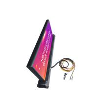 China High Resolution P2.5 Taxi Roof LED Display Advertising Mobile LED Display for sale