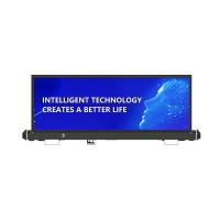 China Android/IOS GPS P3.3 Taxi Roof LED Display 120w Taxi Digital Advertising Screen for sale