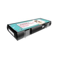 China FCC P2 Double-sided Taxi Top LED Display 2mm 180w Taxi Advertising Screens for sale