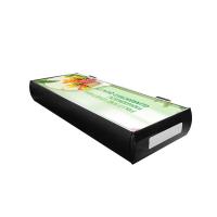 China Remote Control Taxi Top LED Screen 120w 4G WIFI Taxi LED Advertising Sign for sale