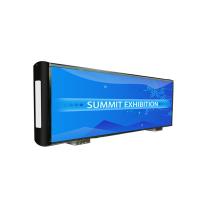 China OEM Outdoor P4 Double-sided Taxi Top LED Display 4mm Taxi LED Screen for sale