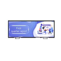 China ODM LED Car Topper Signs Anti Glaring Double Sided Car Roof Advertising Signs for sale