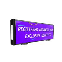 China 5mm Pixed Pitch Taxi LED Display IP56 Car Roof Advertising Signs Built In GPS Module for sale