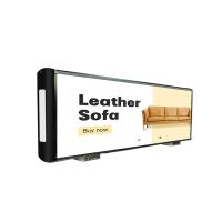 China Outdoor Vehicle LED Sign P2.5 Double-sided Taxi Top LED Display Low Consumption for sale