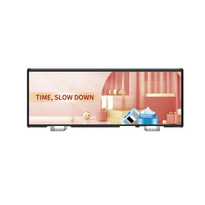 China OEM P3 LED Screen Taxi Top LED Display DC 9v-36v Taxi Rooftop Advertising Signs for sale