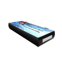 China P3 Patented Design Taxi Top LED Display Black Car LED Sign for sale