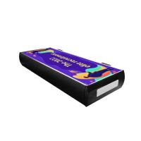 China Double Sided 120w Taxi Top LED Screen IP56 Rooftop Video Ads For Cars for sale