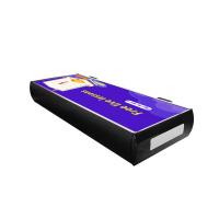 China Transparent PC Cover SMD1921 Taxi Top LED Display Intelligent Taxi Screen Advertising for sale