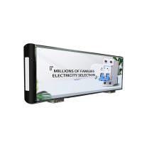 China Anti Glaring Cover Taxi Top LED Screen 120W High Brightness Auto LED Sign for sale