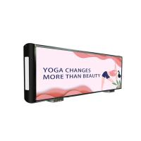 China P5 Black Taxi Top Advertising Signs 960X320mm Anti UV Rooftop Car Advertising for sale