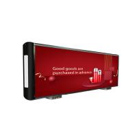 China ODM P5 100W Taxi Top LED Screen Anti Glaring Digital Taxi Top Advertising for sale