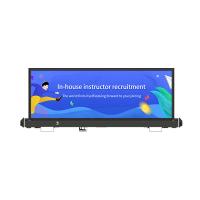 China Wind Resistant Taxi Top Advertising Signs Double Sided Digital Dynamic for sale