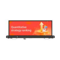China IP56 P3.3mm Taxi Roof LED Display 960*320 External Taxi Rooftop Advertising for sale