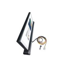 China P5 Android / IOS Taxi Top Advertising Signs 960x320mm Car Roof Advertising Signs for sale