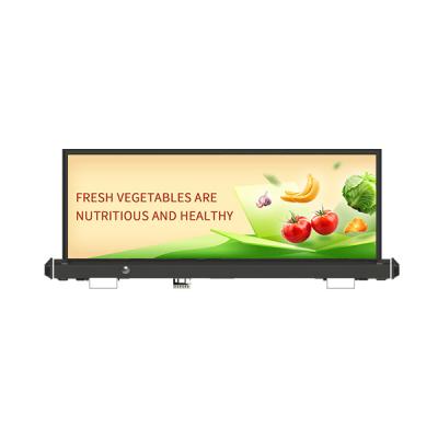 China PC Protection Cover P5 Taxi Roof LED Display 100w Black Mobile LED Display for sale