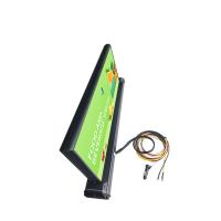 China IP56 P3.3mm Taxi Roof LED Display 960X320 External Taxi Top Advertising Signs for sale