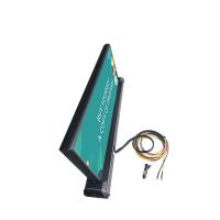 China Pixed Pitch 3.3mm Car Roof Billboard 4G GPS LED Car Roof Advertising Sign for sale