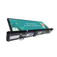 China Pixed Pitch 3.3mm Car Roof Billboard 4G GPS LED Car Roof Advertising Sign for sale