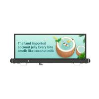 China Patented Design P3.3 Taxi Top Advertising Signs Ultra Thin Taxi Top Sign for sale