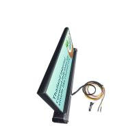 China Patented Design P3.3 Taxi Top Advertising Signs Ultra Thin Taxi Top Sign for sale