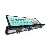 China Patented Design P3.3 Taxi Top Advertising Signs Ultra Thin Taxi Top Sign for sale