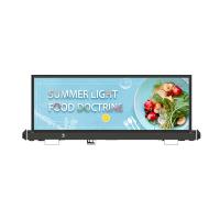 China Weatherproof P3.3 Taxi Roof LED Display 120w Taxi Rooftop Advertising Signs for sale