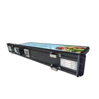 China Weatherproof P3.3 Taxi Roof LED Display 120w Taxi Rooftop Advertising Signs for sale