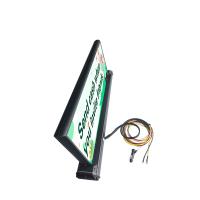 China High Brightness P2.5 Taxi Top Advertising Signs GPS LED Taxi Top Advertising for sale