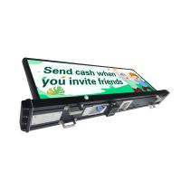 China High Brightness P2.5 Taxi Top Advertising Signs GPS LED Taxi Top Advertising for sale