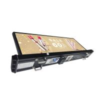 China RoHS P2.5 Taxi Roof LED Display 960*320mm Car LED Display Screen for sale