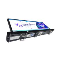 China Low Power Consumption Taxi Top Led Display P2.5 Taxi LED Advertising Sign for sale