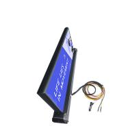 China Black 12v P2.5 Taxi Roof LED Display High Resolution Outdoor LED Advertising Display for sale