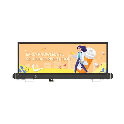 China OEM P2.5 2.5mm Taxi Roof LED Display 120w Waterproof LED Sign for sale