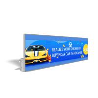 China ODM P2.7 Transparent SMD Car Rear Window LED Display Advertising Screen 936*250mm for sale