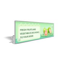 China Lightweight 57W P2.9 Car Rear Window LED Display For Media Platform Advertising for sale