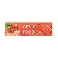 China FCC P2.6 Car Back Window Display 756*250mm Transparent Advertising Signs for sale