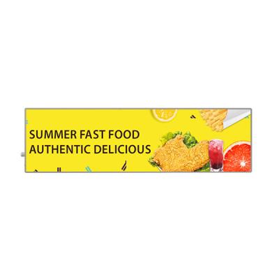 China ODM Rear Window Led Message Display IP30 Cabinet Sizes 820*267*47mm for sale