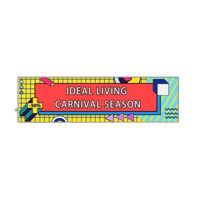 China Outdoor Media P2.9 Rear Window LED Display 57w For Vivid Video Advertising for sale