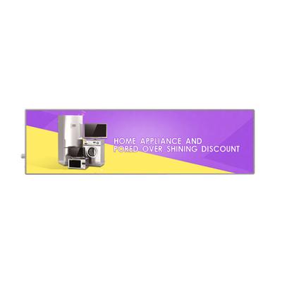 China Moisture Proof P2.6B Rear Window LED Display Silver 12V Advertising Signs for sale
