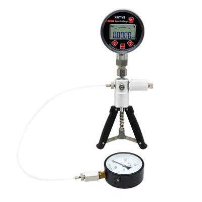 China Hand Pressure Calibration Pump -0.088 to 4.0 MPa Range Pneumatic Test Pump for Pressure and Vacuum Instrument Calibration for sale