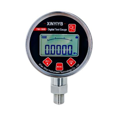 China YW-100B Digital Pressure Gauge 0.05% Accuracy 250MPa Range Explosion Proof IP66 Industrial Instrument for sale