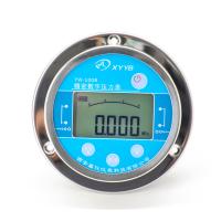 China YW-100B Axial Digital Pressure Gauge 4-20mA Output with 100mm Size and 4000mAh Battery for sale