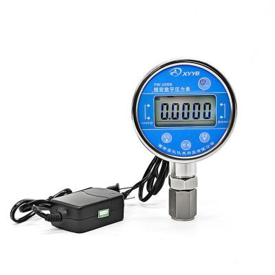 China YW-100B Digital Pressure Gauge with RS485 Communication, 0.25% Accuracy, 100 MPa Range, Stainless Steel for sale